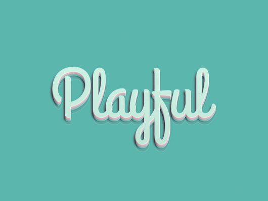 Free Playful Soft Text Effect